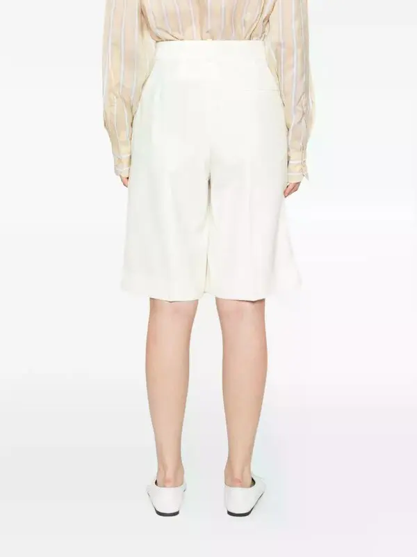 RÓHE Pleated Tailored Shorts