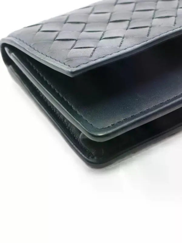 Bottega Veneta 2000s Leather Card Case