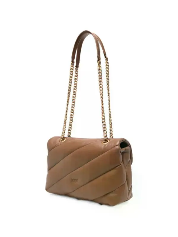 Pinko Love Birds Quilted Shoulder Bag