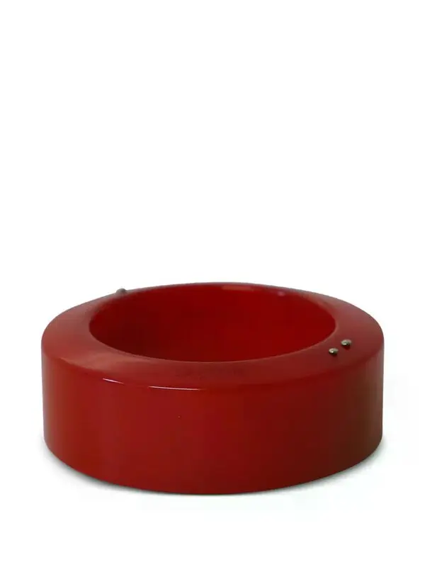 LANVIN Engraved-logo Bangle With Studs