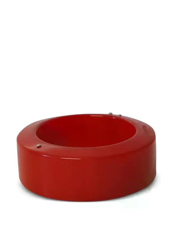 LANVIN Engraved-logo Bangle With Studs