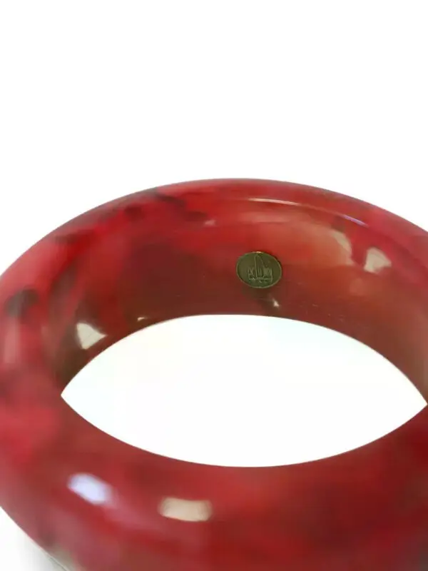 LANVIN Marble-pattern Bangle Bracelet