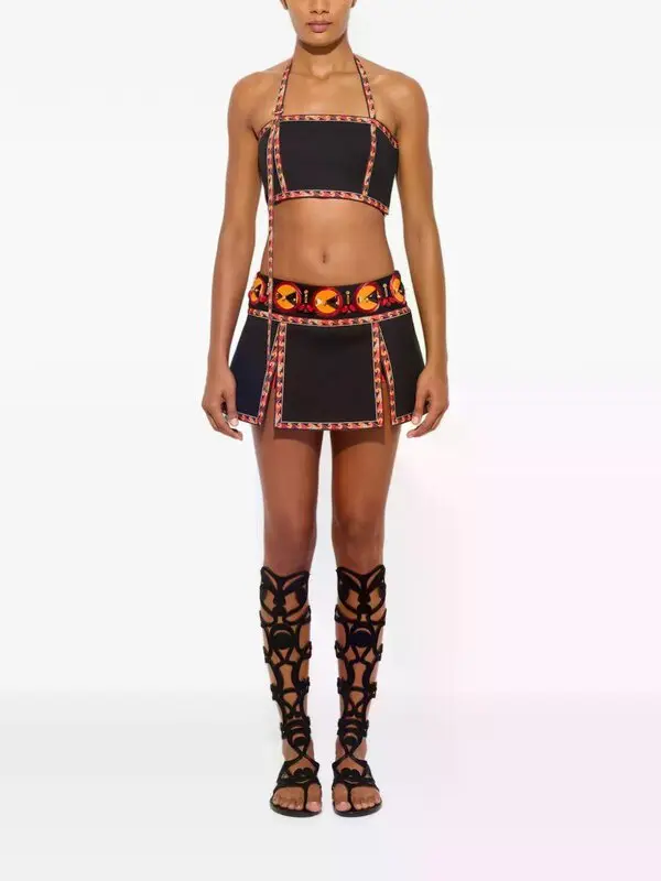 Emilio Pucci Embroidery Skirt