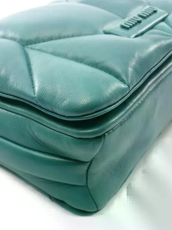 Miu Miu Trapuntata Quilted Shoulder Bag