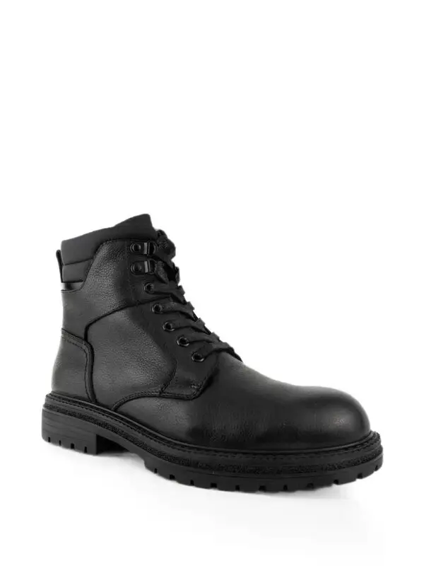SERGIO MORETTI FIRENZE Lace-up Combat Boots