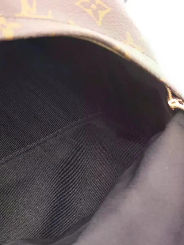 LOUIS VUITTON Mini Palm Springs Monogram Canvas Backpack - Brown
