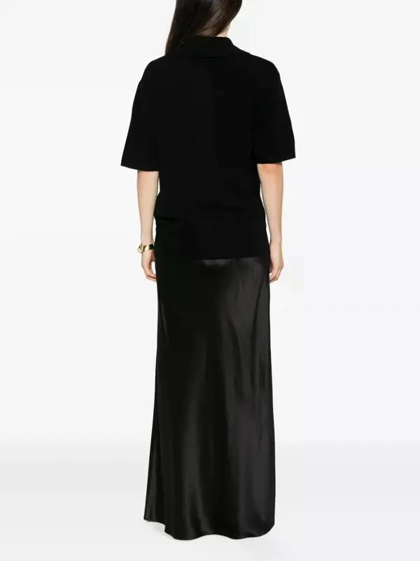 Christopher Esber Monument Short-sleeve Polo-top Maxi Dress