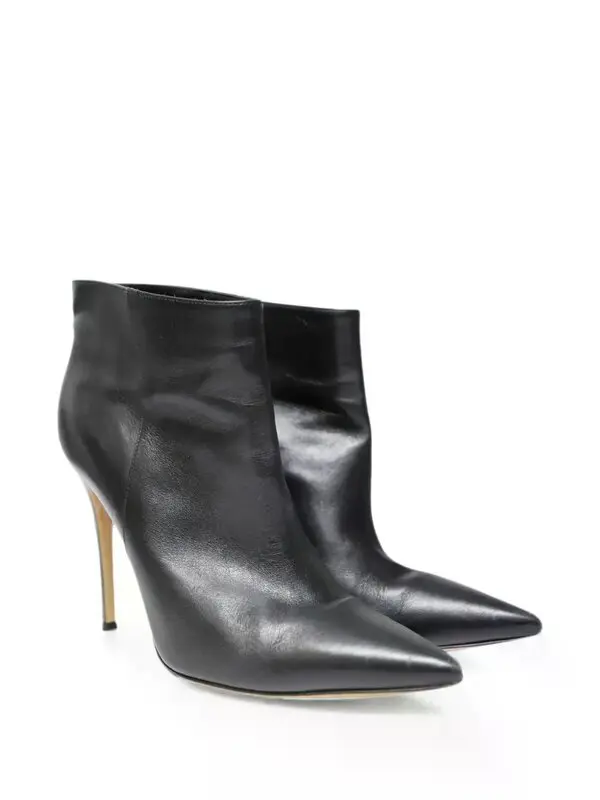 GIANVITO ROSSI Pointed-toe Side-zip Ankle Boots