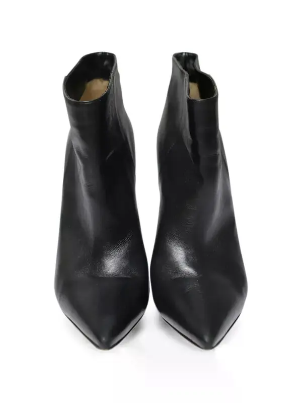 GIANVITO ROSSI Pointed-toe Side-zip Ankle Boots