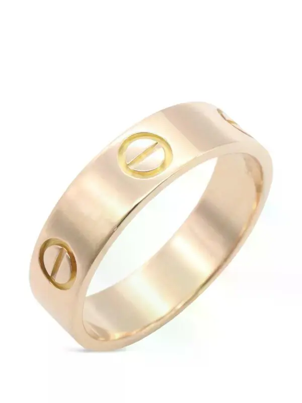 Cartier 18k Rose Gold Love Ring - Pink