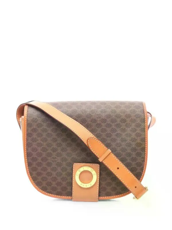 Celine 2000s Macadam Shoulder Bag