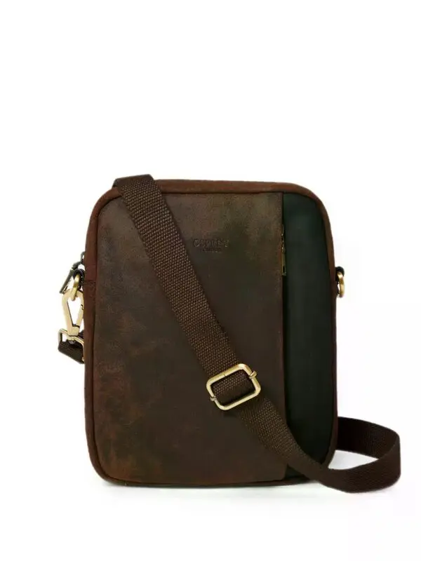 OSPREY Small Jenson Leather Messenger Bag - Brown