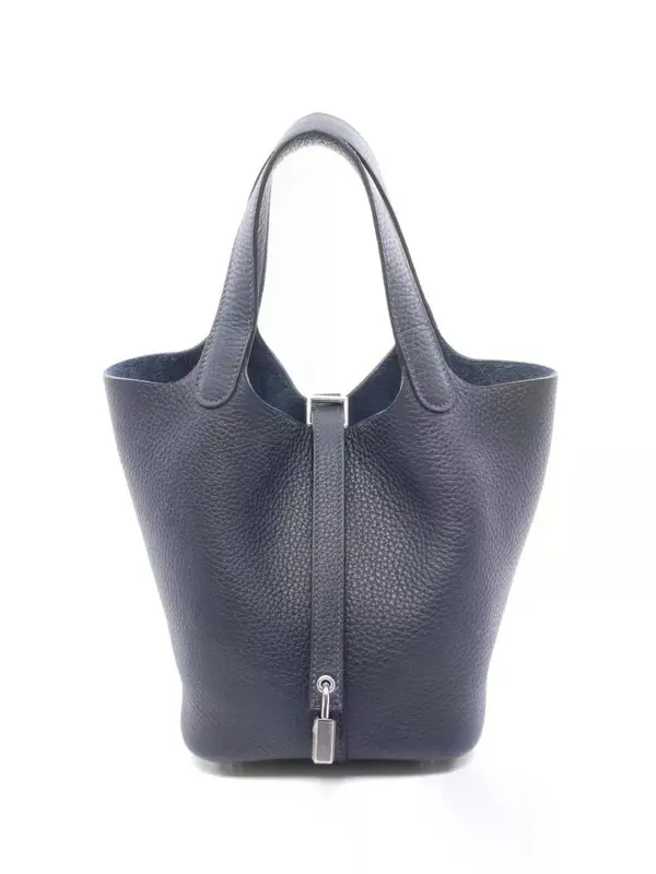 Hermès Picotin Lock Pm Tote Bag - Blue