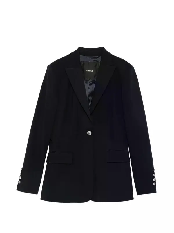 Pinko Single-breasted Jacket - Blue