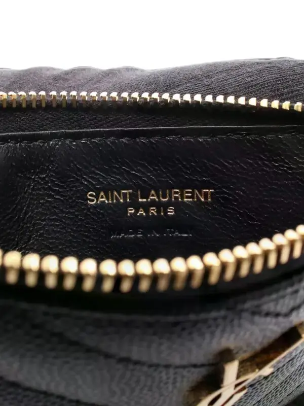 Saint Laurent 2020s Zip-up Card Case