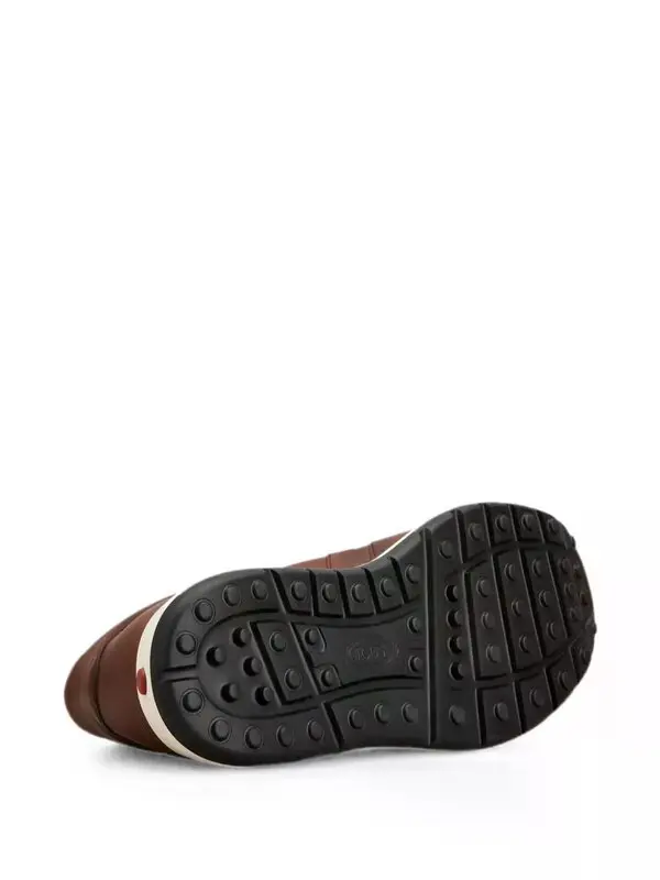 TOD'S Red Dot Leather Sneakers