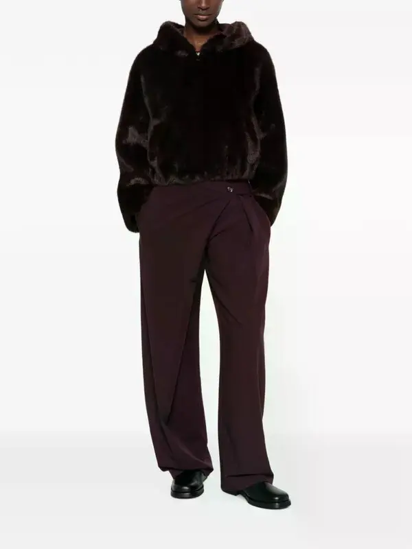 Pinko Wrap Front Trousers