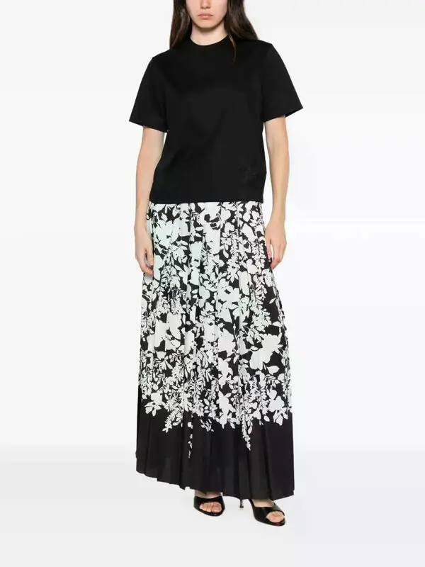 Agnona Embroidered Short-sleeve T-shirt