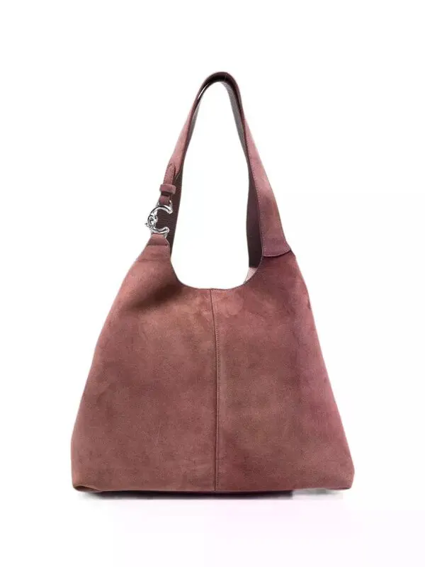 COCCINELLE Suede Shoulder Bag - Red