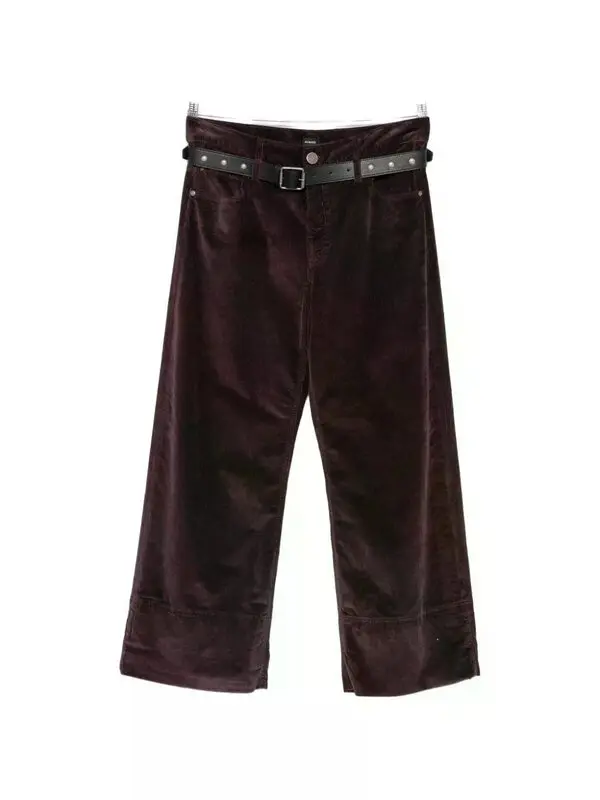 Pinko Corduroy Wide-leg Trousers