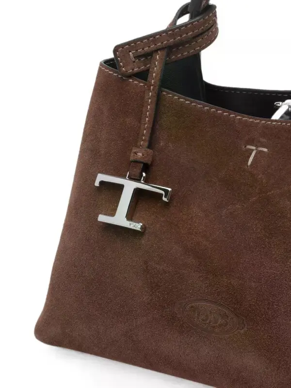 TOD'S Timeless Pendant Leather Crossbody Bag