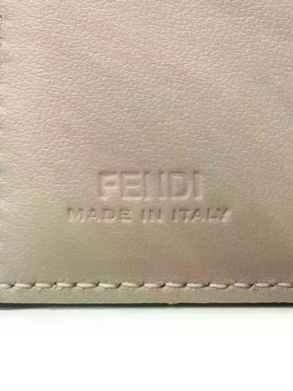 Fendi 2020s Ff Diamonds Trifold Wallet