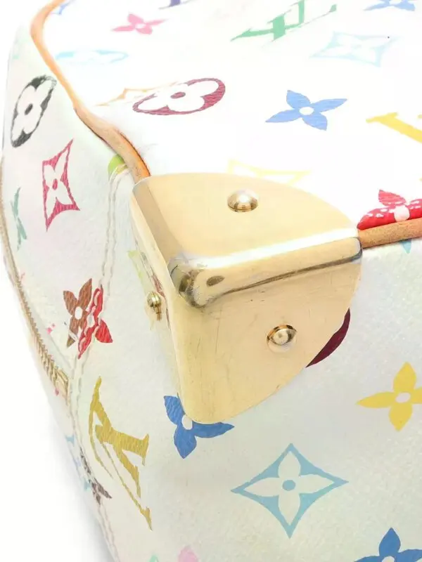 LOUIS VUITTON 2004 Trouville Monogram Multicolor Tote Bag
