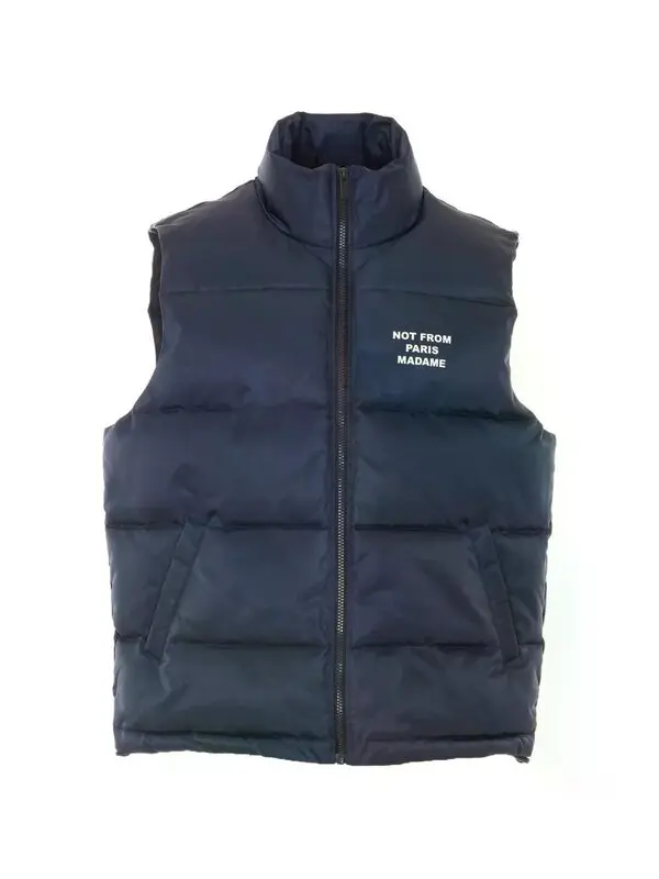 Drole De Monsieur Padded Sleeveless Jacket
