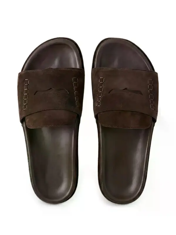 Jacquemus Penny-slot Whipstitch-trim Sandals
