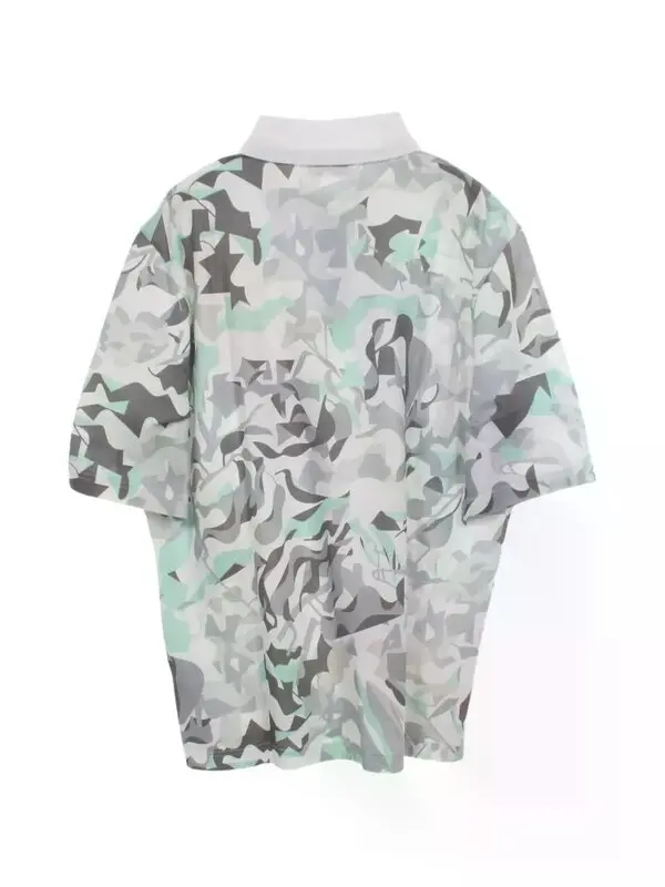 Hermès 2010s Puzzle Vegetal Polo Shirt