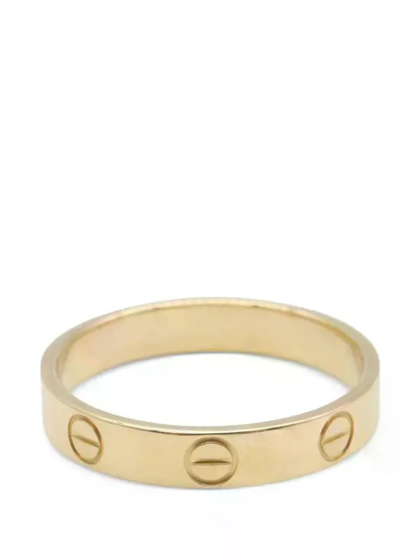 Cartier 18k Yellow Mini Love Ring - Gold