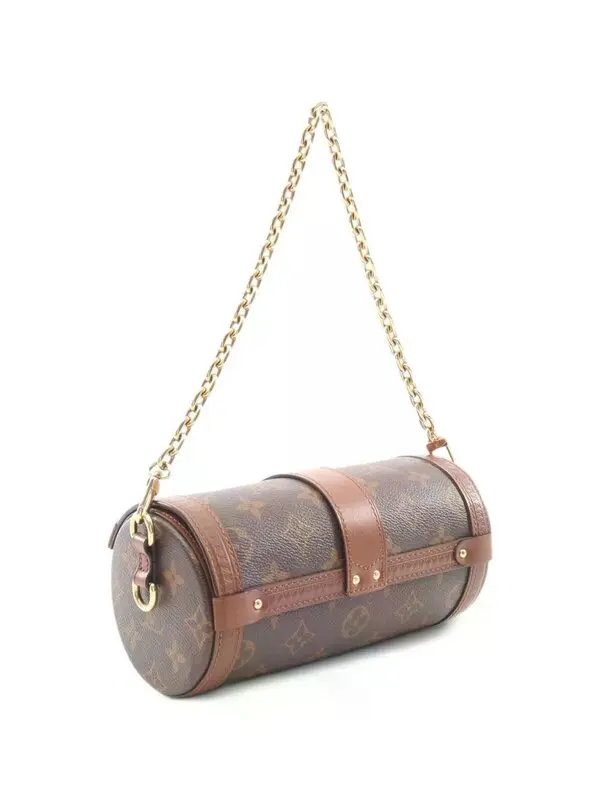 LOUIS VUITTON Monogram Papillon Trunk 2-way Tote Bag - Brown