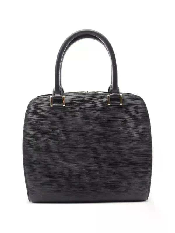 LOUIS VUITTON 1998 Pont Neuf Epi Handbag - Black