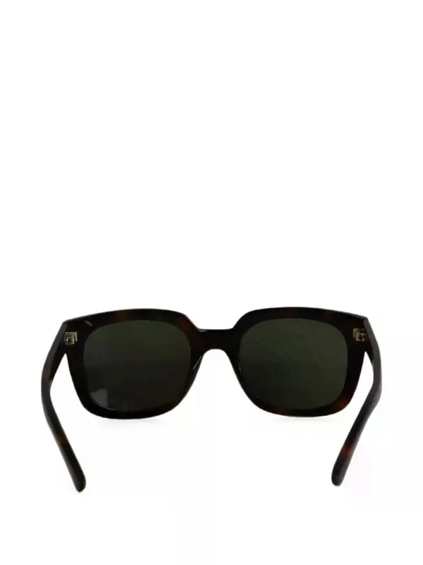 Gucci Tortoise-shell Rectangle Sunglasses