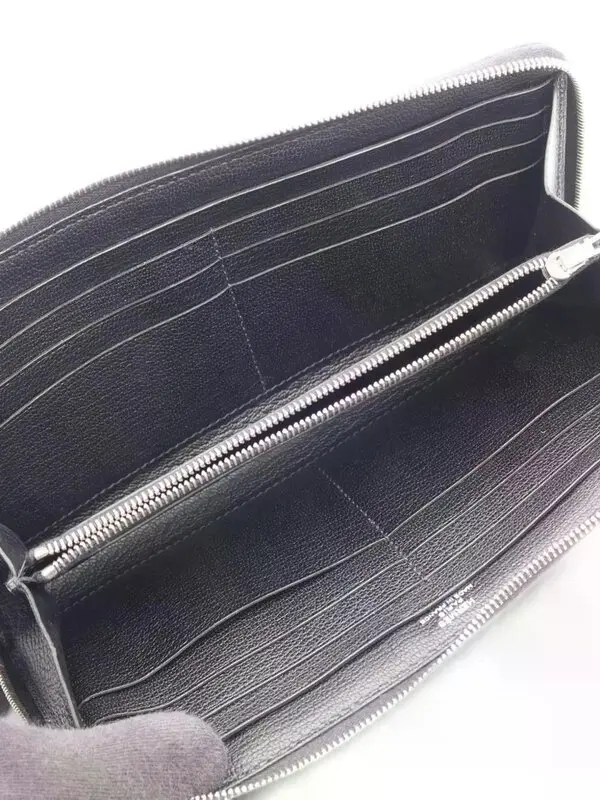 Hermès 2011 Azap Long Chevre Leather Wallet