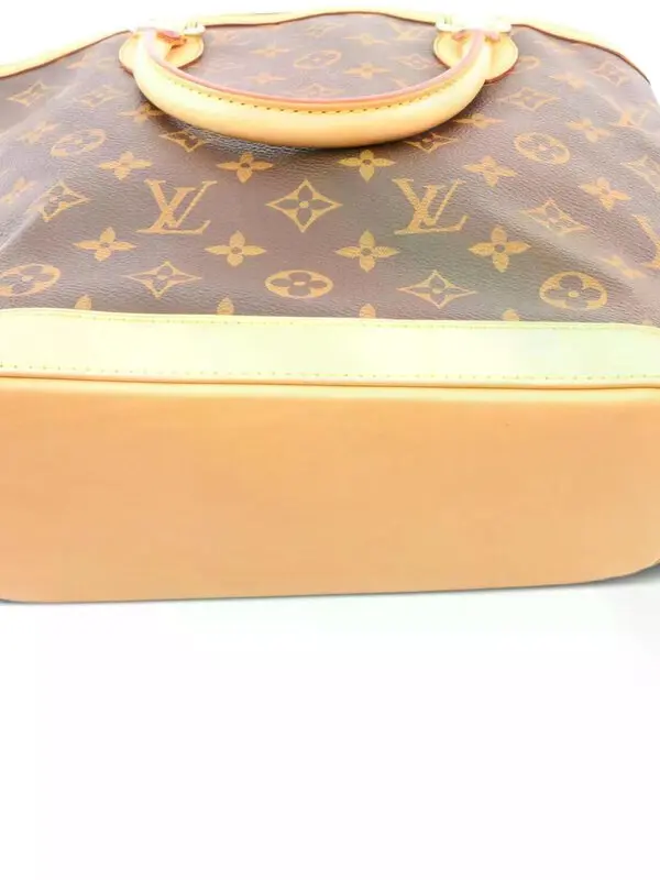 LOUIS VUITTON Lockit Monogram Tote Bag - Brown