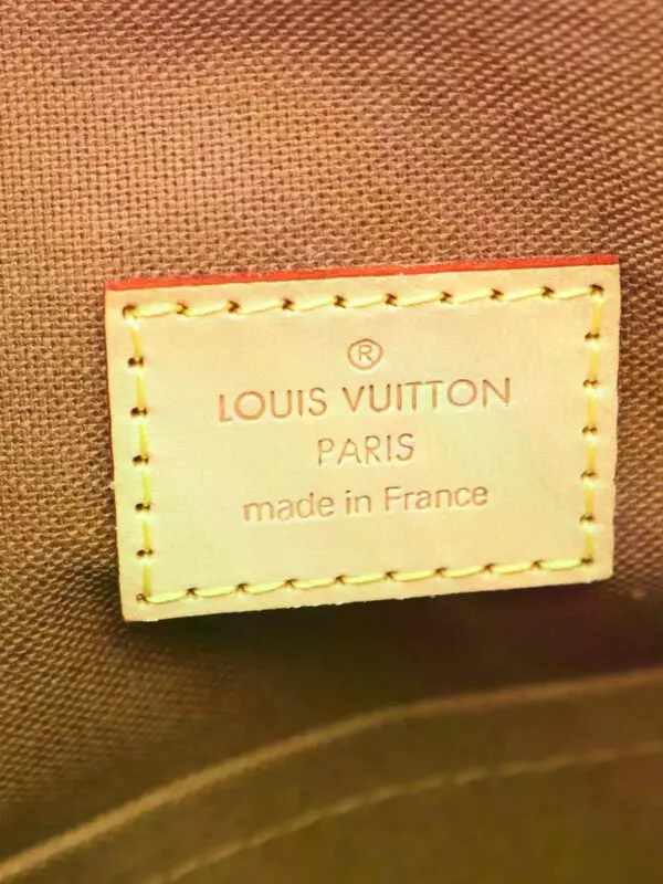 LOUIS VUITTON Lockit Monogram Tote Bag - Brown