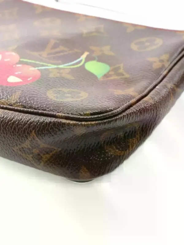 LOUIS VUITTON X Takashi Murakami 2005 Monogram Cerises Shoulder Bag