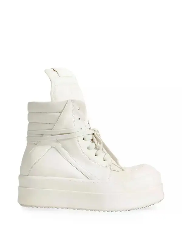 Rick Owens Mega Bumper Geobasket Zip-up Sneakers