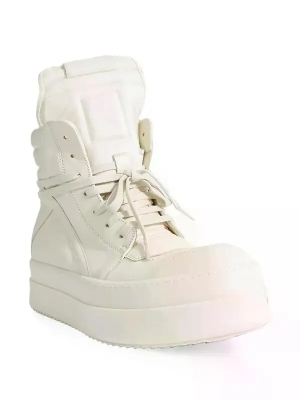 Rick Owens Mega Bumper Geobasket Zip-up Sneakers