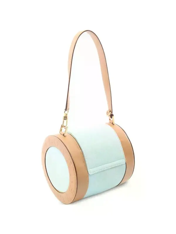 BVLGARI B. Zero1 Logomania Shoulder Bag - Blue