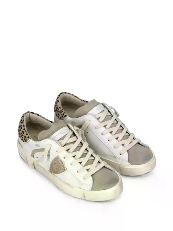 Philippe Model Prsx Leopard-print Sneakers