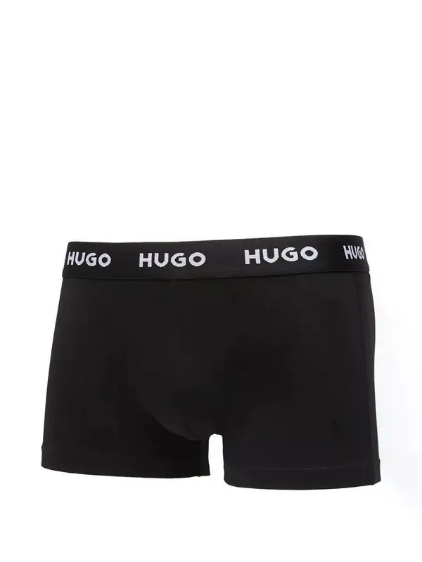 Hugo Logo-waistband Trunks