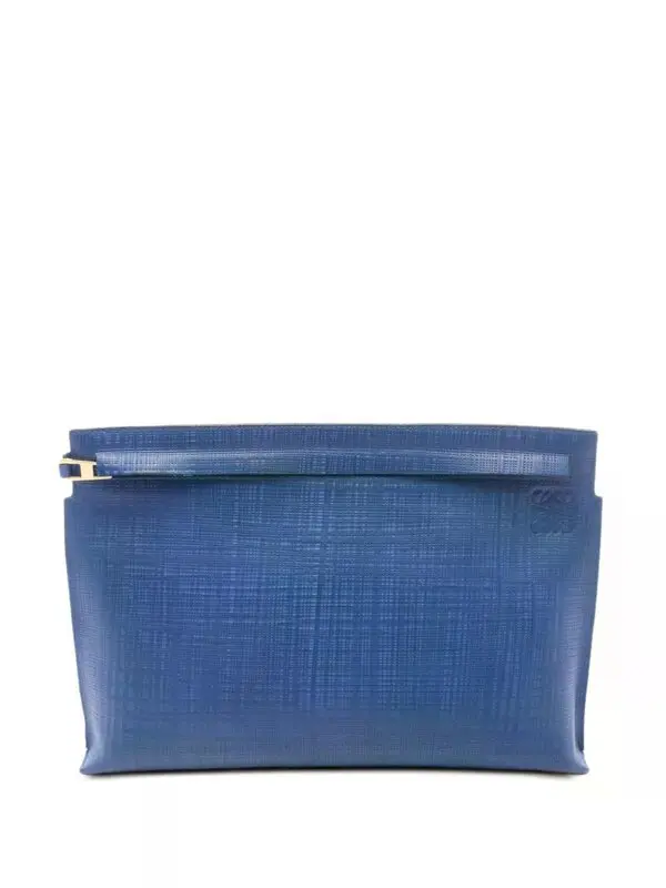 Loewe 2000s Anagram T Pouch Clutch Bag