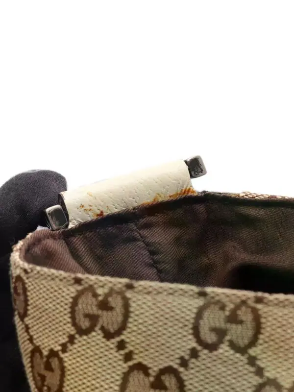 Gucci 2000s Gg Canvas Cross Body Bag