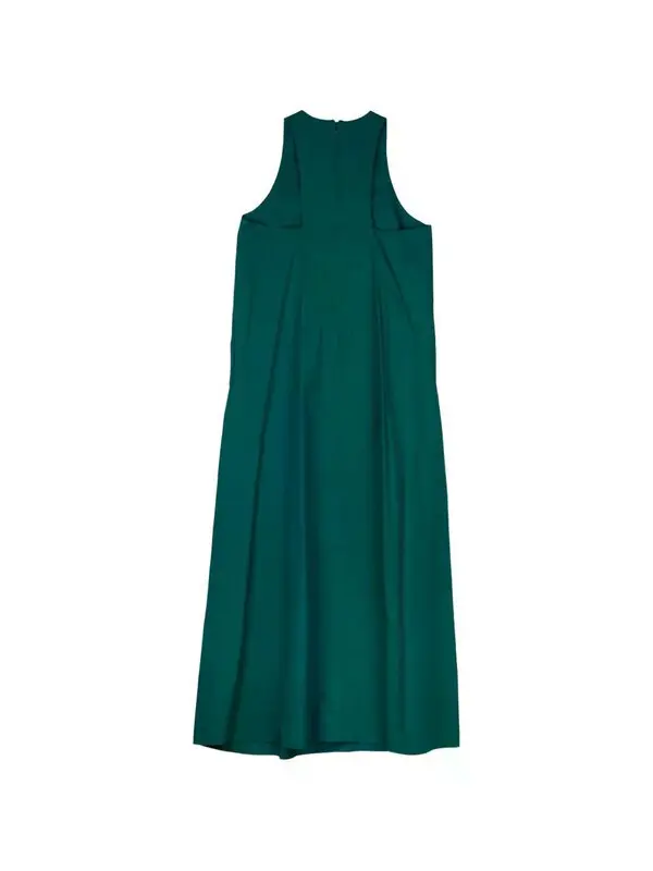 MOUTAKI V-neck Poplin Maxi Dress