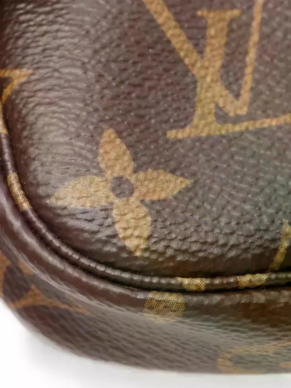 LOUIS VUITTON Pochette Accessoires Monogram Mini Bag - Brown