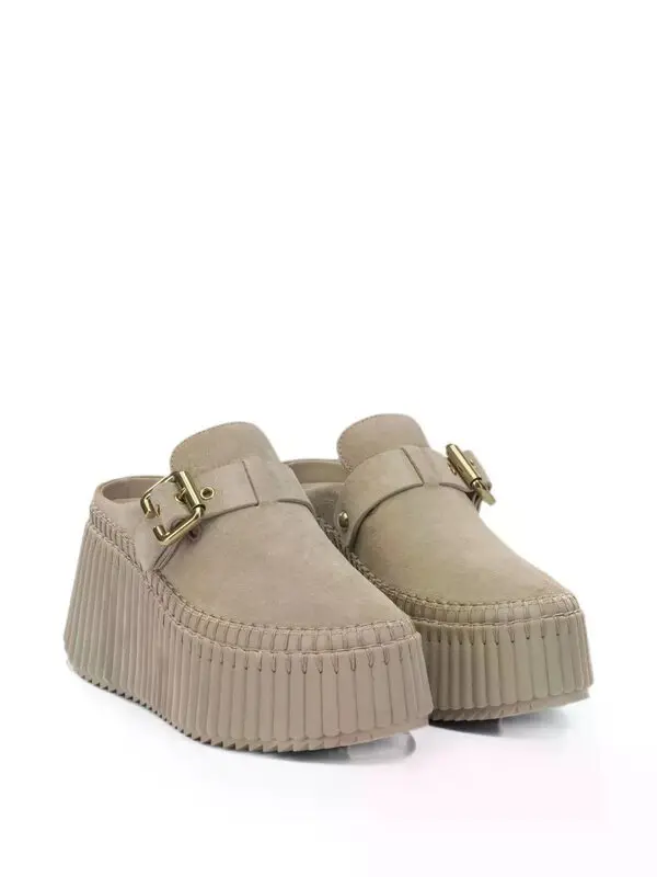 Chloé Nama Platform Mules