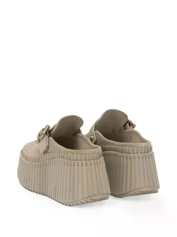 Chloé Nama Platform Mules