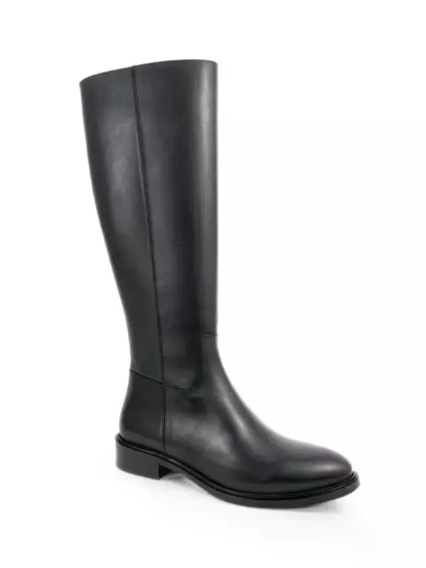 SERGIO MORETTI FIRENZE Knee-high Leather Boots - Black